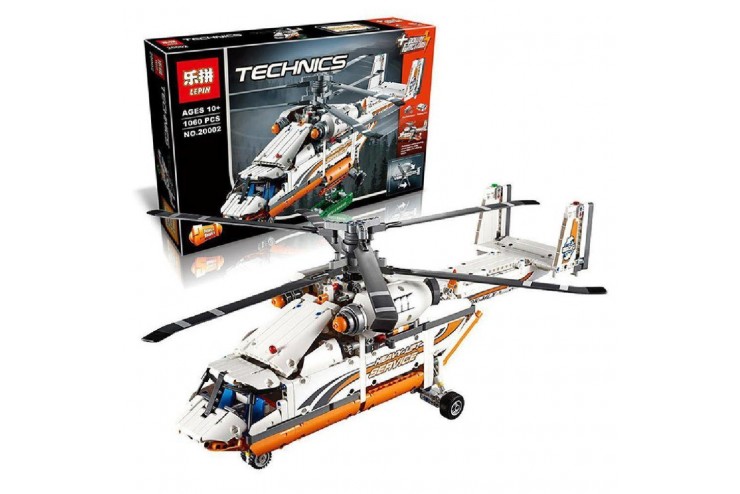 Конструктор Lepin Technics грузовой вертолет Lepin LN-20002 | RC модели
